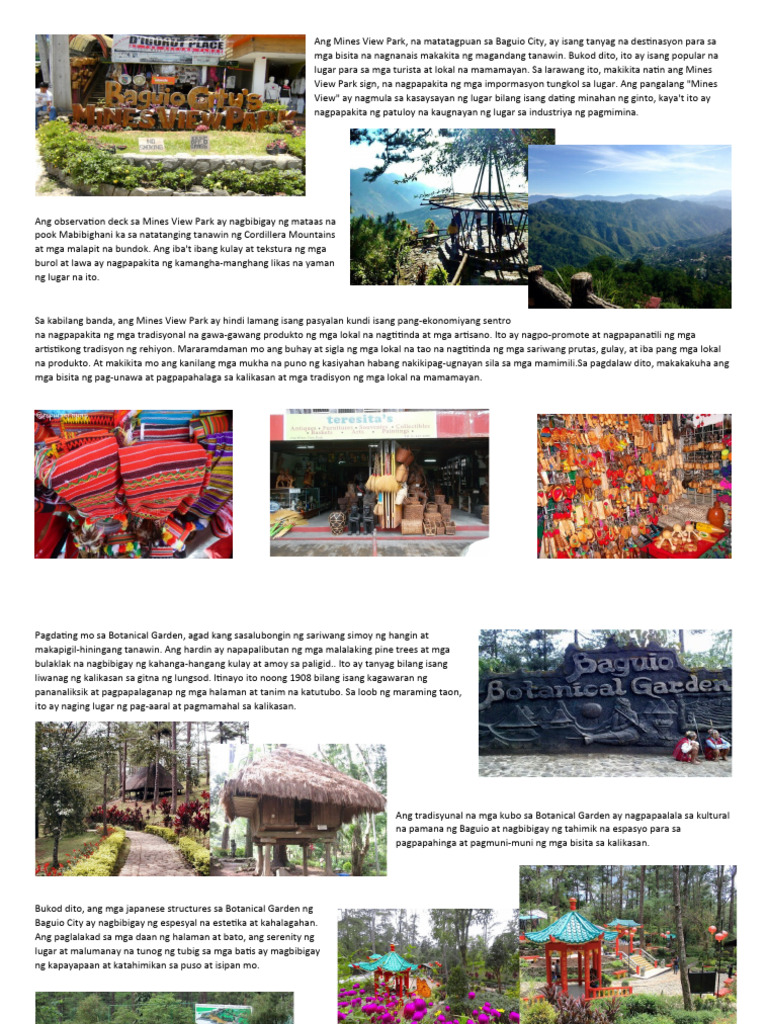 Baguio Spots | PDF