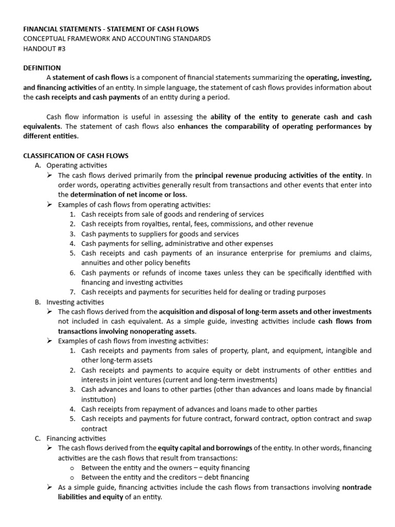 SCF Handout | PDF | Equity (Finance) | Debt