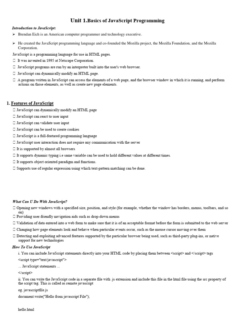 CSS Chapter 1 Overall | PDF | Java Script | World Wide Web
