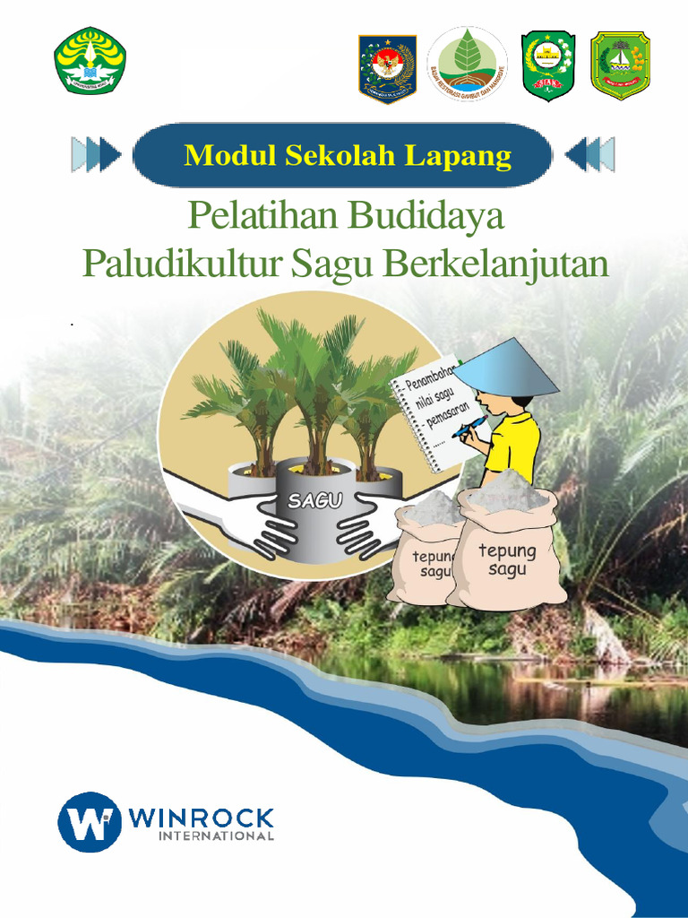 Modul Sekolah Lapang - Budidaya Paludikultur Sagu-1 | PDF