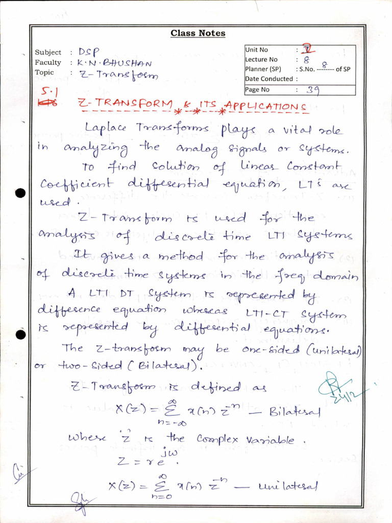 DSP Unit-5 | PDF DSP Unit-5 | PDF