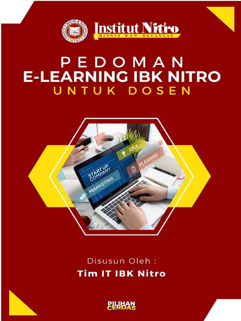 Pedoman Penggunaan E-Learning Nitro - Dosen | PDF