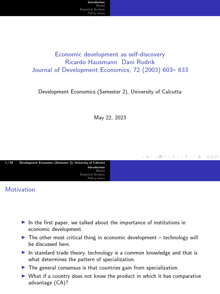 Am Eco Dev Rodrick | PDF | Labour Economics | Economics