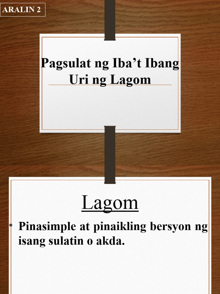 (FPL) Pagsulat NG Abstrak | PDF