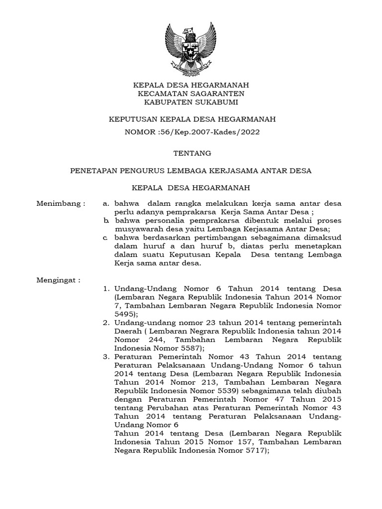 SK-Pengurus-LKD-1 | PDF