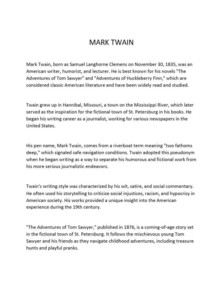 Adventure of Huckleberry Finn | PDF | American Literature | Mark Twain