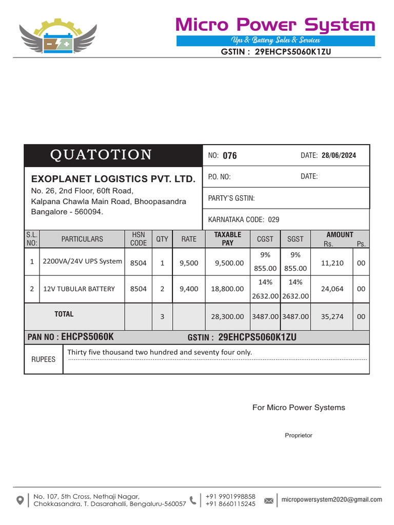 Quotation No. 76 | PDF | Taxation | Taxes