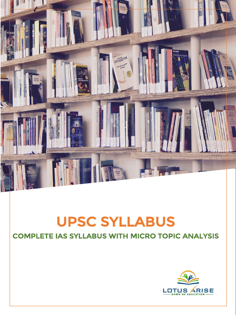 Complete UPSC IAS Syllabus Guide | PDF | Oceans | Earth Sciences
