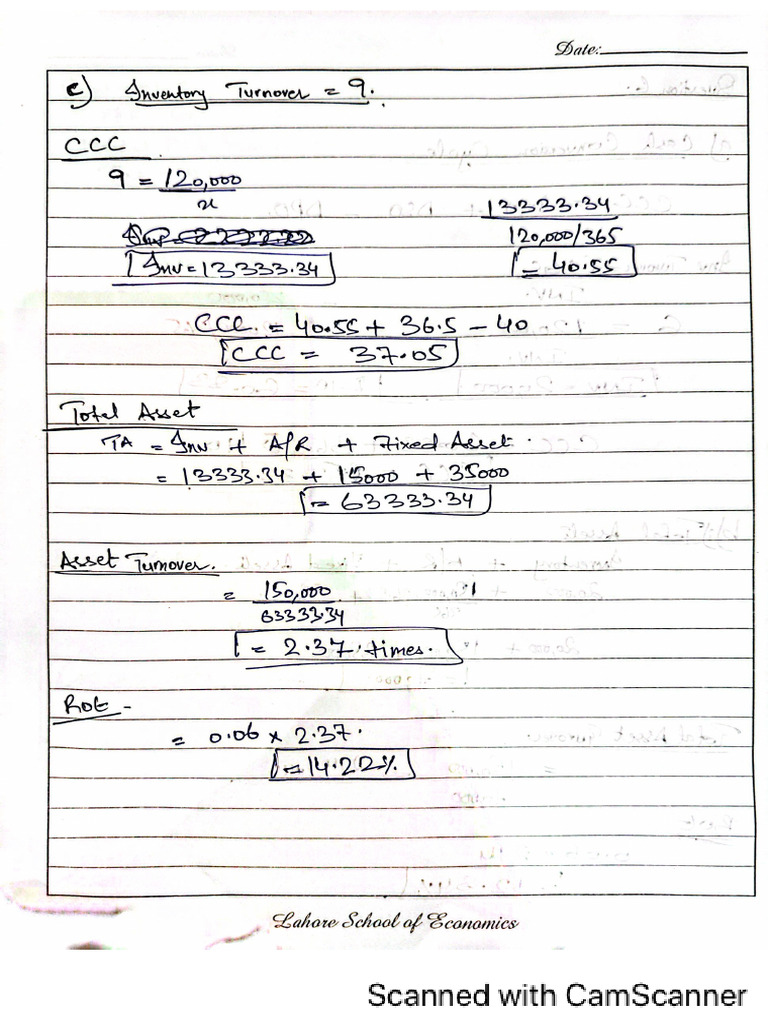 Solutions FM Paper | PDF