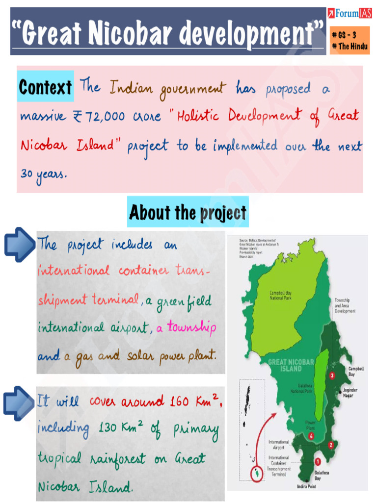 Great Nicobar Development | PDF | Conservation Biology | Environmental ...