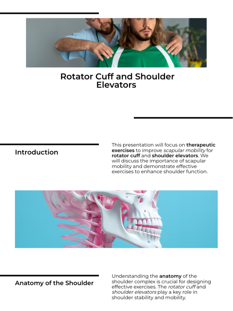 Rotator Cuff and Shoulder Elevators | PDF | Shoulder | Musculoskeletal ...