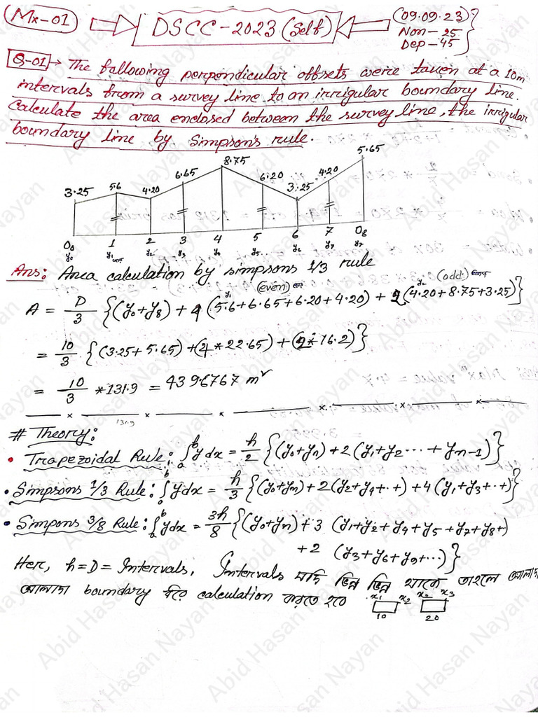 Mix-01 DSCC-2023 | PDF