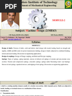 Shaft Design | PDF | Bending | Strength Of Materials
