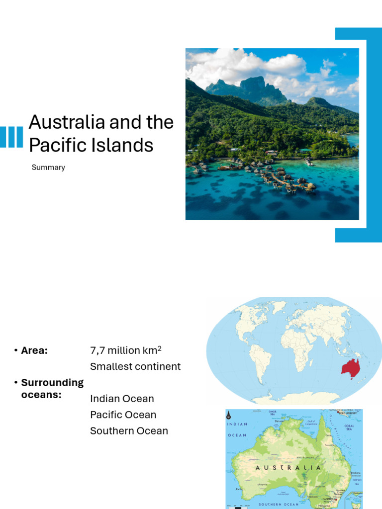 Australia and Pacific Islands Overview | PDF