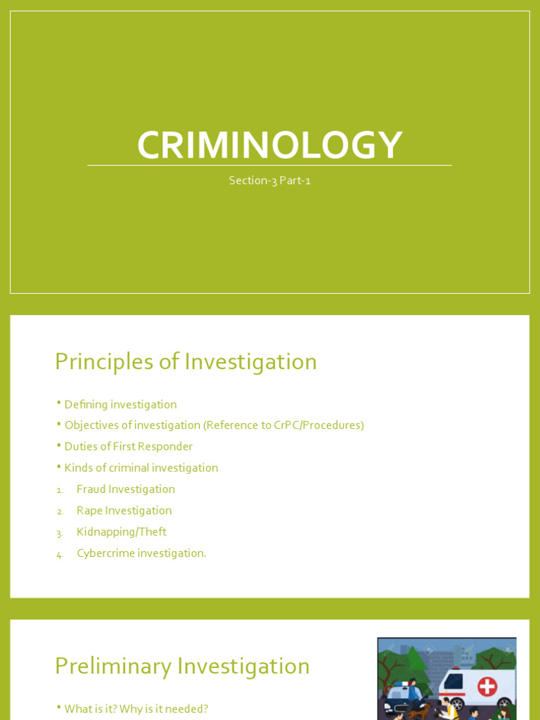 Principles of Criminal Investigation Guide | PDF | Computers | Social ...