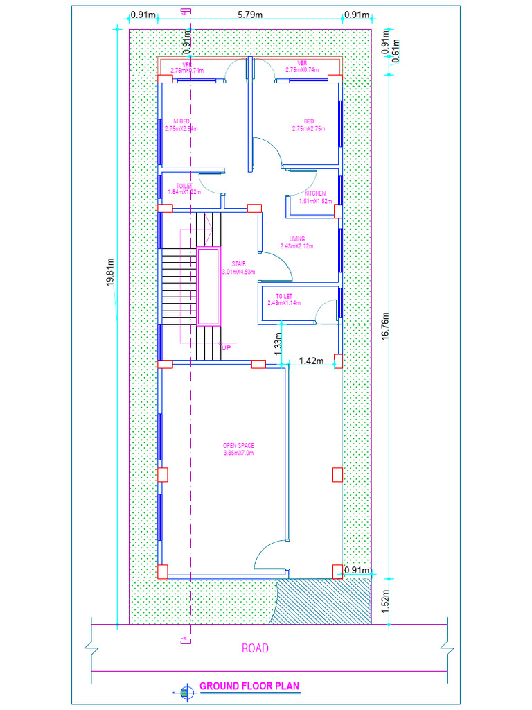 Ground Floor Plan Layout | PDF
