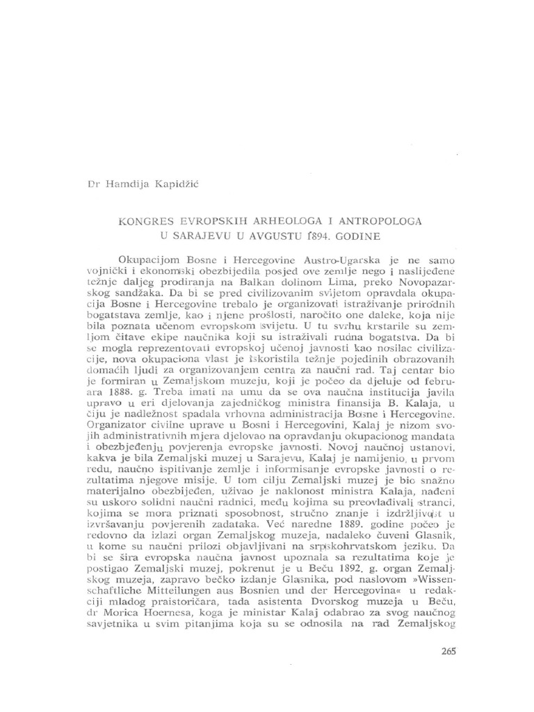 Prilozi 2 Hamdija Kapidzic | PDF