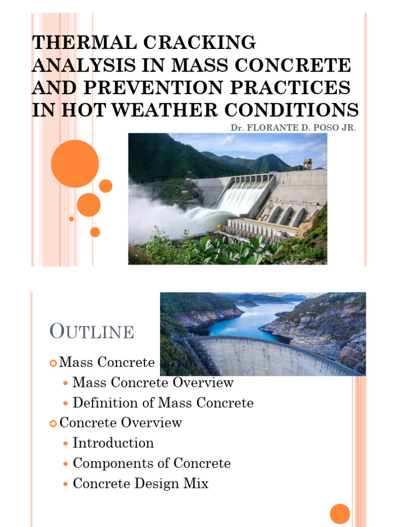 1 Mass Concrete | PDF | Concrete | Cement