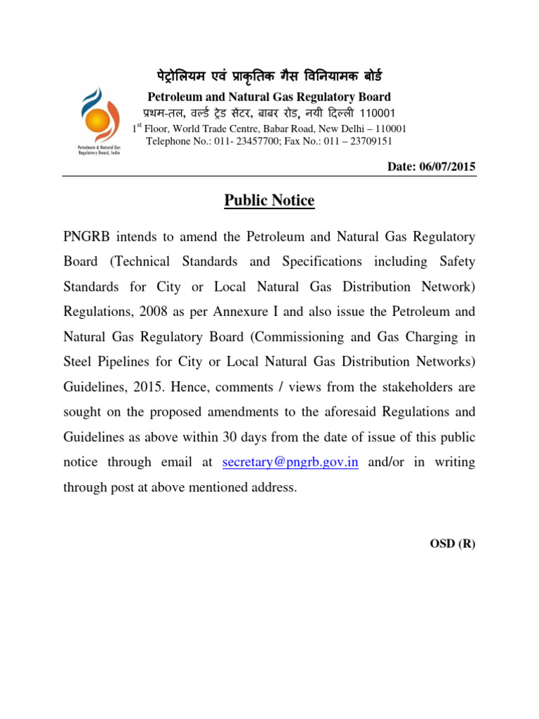 Draft Guideline Commissioning and GasCharging CGD | PDF | Atmosphere ...