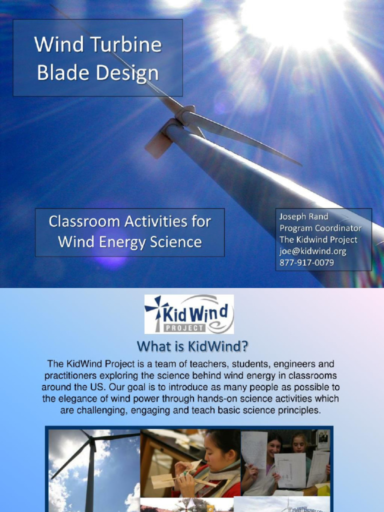 Wind Turbine Blade Design | PDF