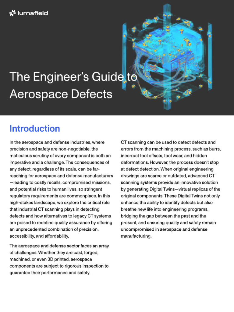 The Engineer's Guide To Aerospace Defects White Paper | PDF