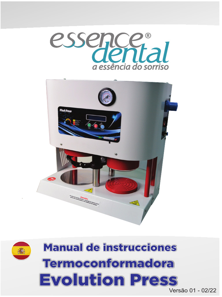 Manual de Uso: Termoconformadora Evolution Press | PDF | Vacío