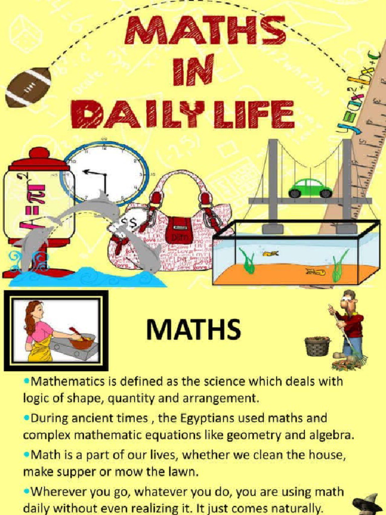 Maths in Daily Life | PDF