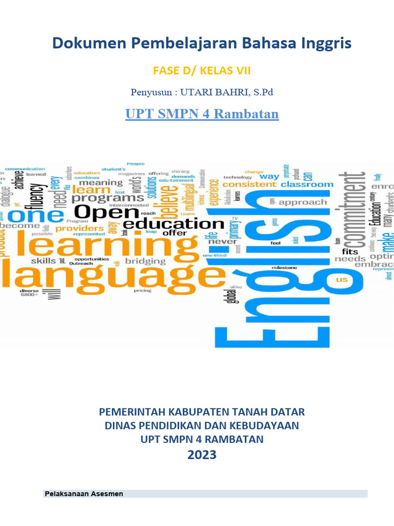 Asesmen Dan Cover | PDF | Karier & Perkembangan