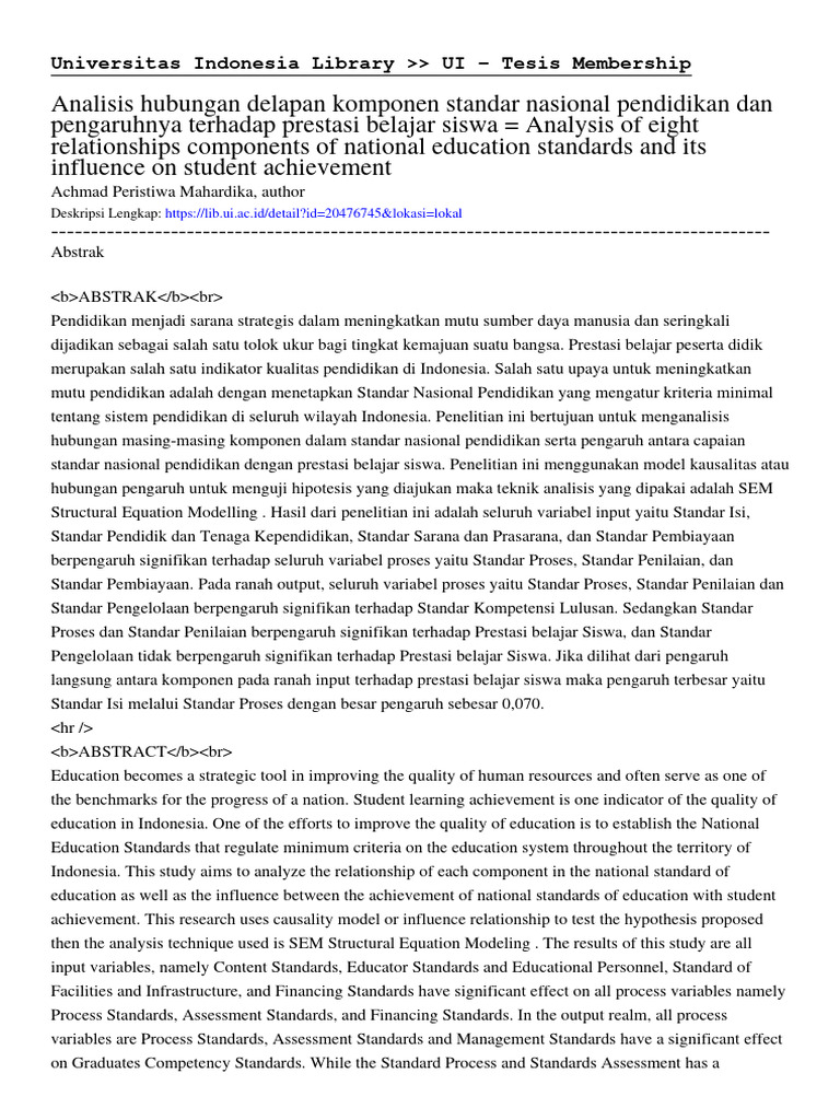 Universitas Indonesia Library UI - Tesis Membership: Deskripsi Lengkap ...