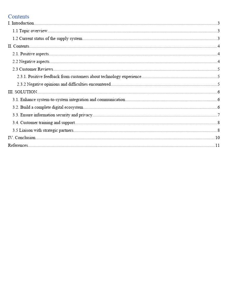 Supply Chain Management in Hotel Business | PDF | Internet Of Things ...