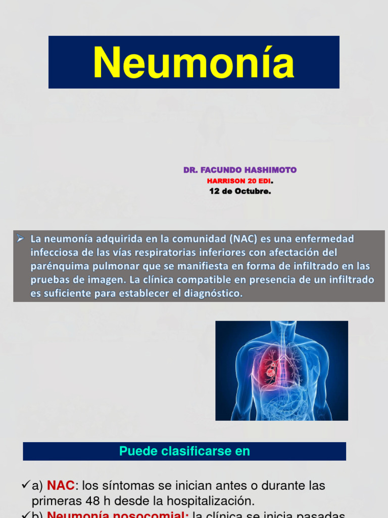 NEUMONIA -2023 | PDF | Neumonía | Influenza