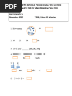 Grade 4 Mathematics Project Term 3 2024 - 051352 | PDF | Mathematics