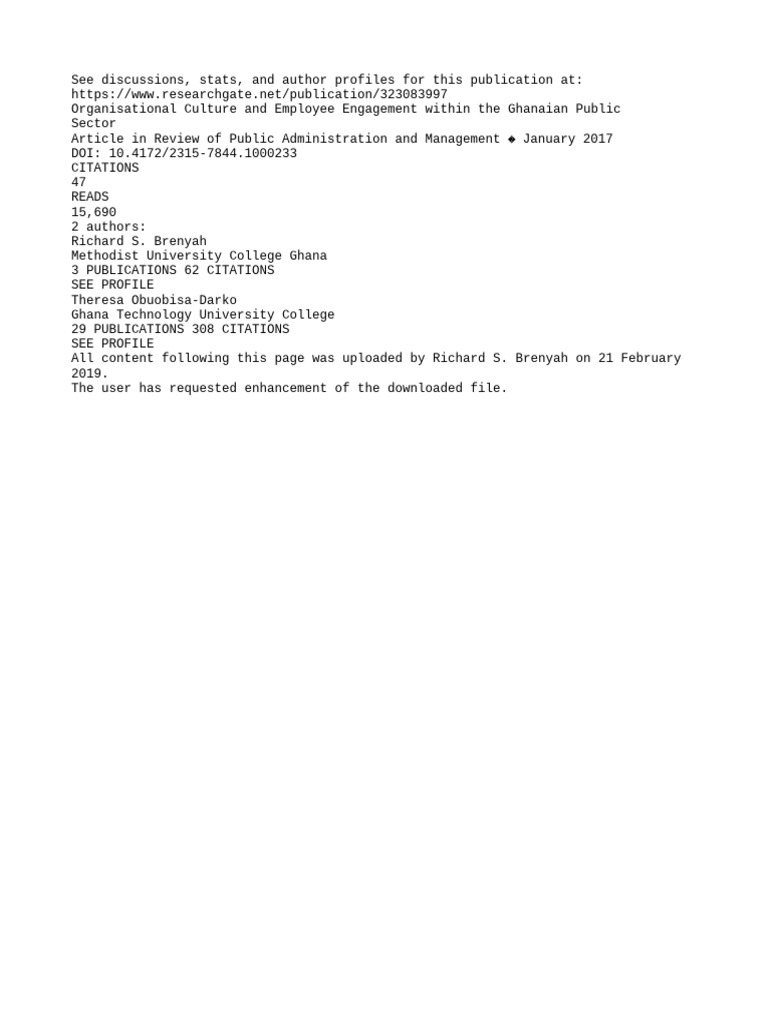 Jemal Leadership Literature | PDF | Multicollinearity | Regression Analysis