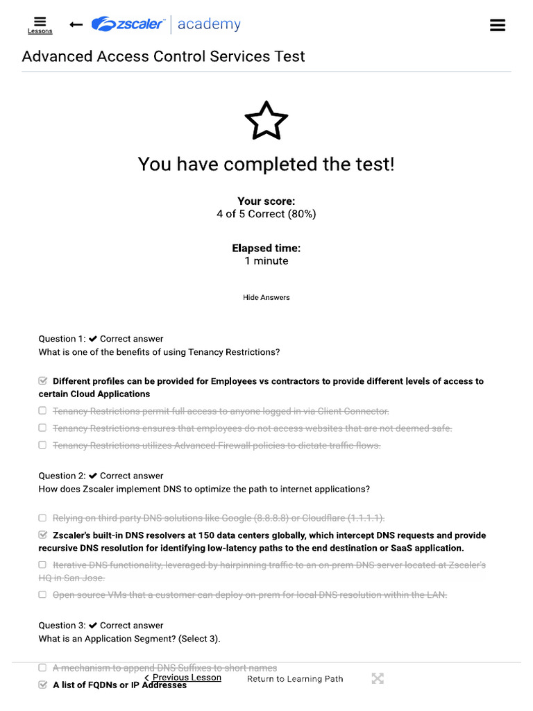 Advanced Access Control 1 | PDF