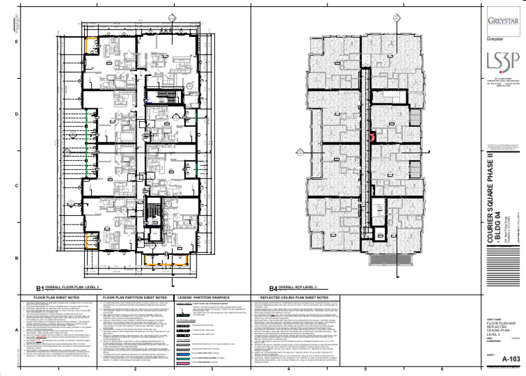 Building 4 Level 3 Markup DRG | PDF