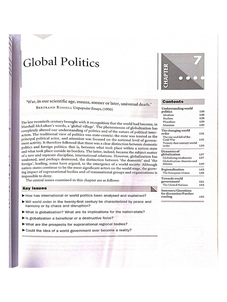 Contemporary Issues | PDF