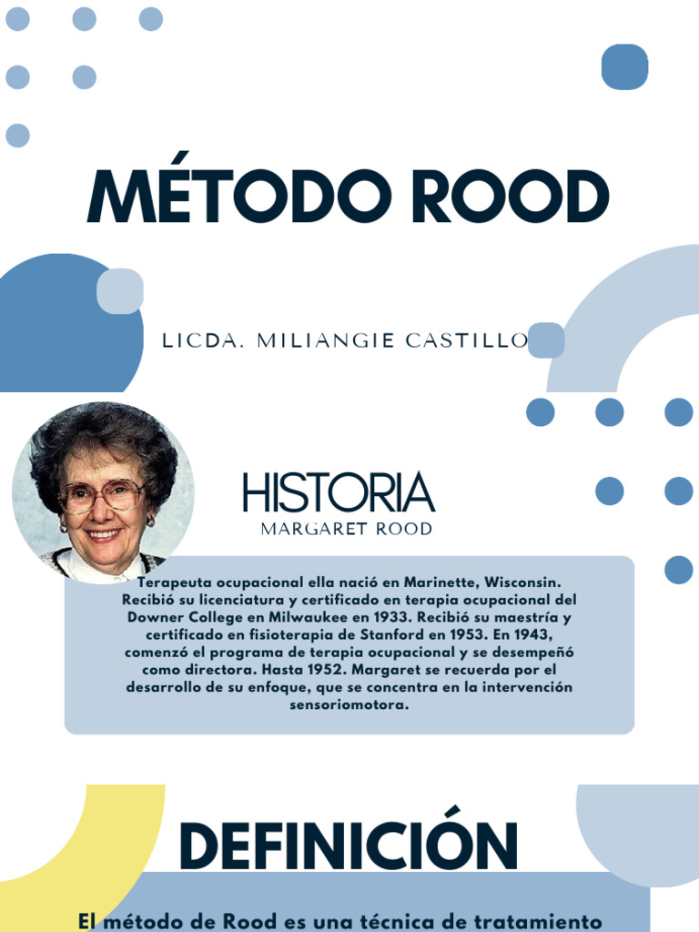 Metodo Rood | PDF | Sentidos | Sistema nervioso Metodo Rood | PDF | Sentidos | Sistema nervioso