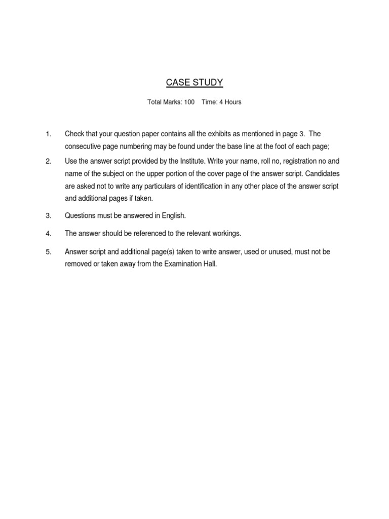 Advanced Stage Case Study Nov Dec 2012 | PDF | Dividend | Equity (Finance)