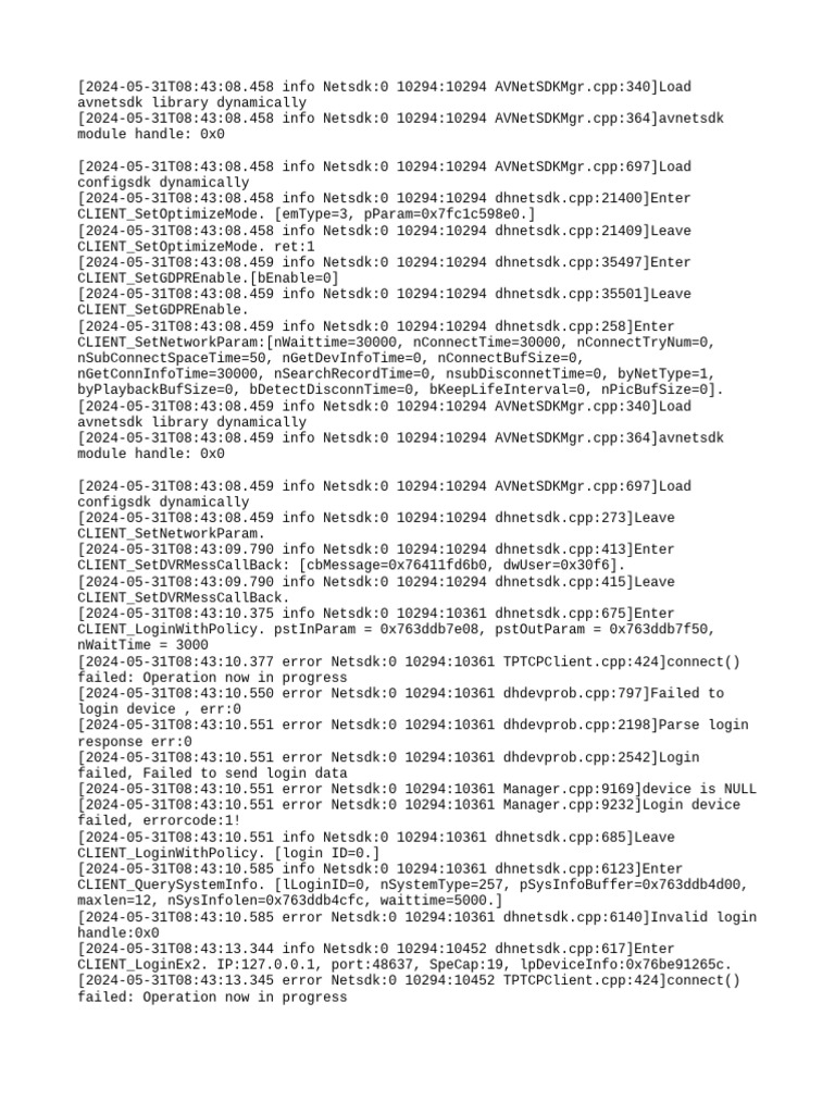 SDK Log | PDF | Computing | Computer Engineering