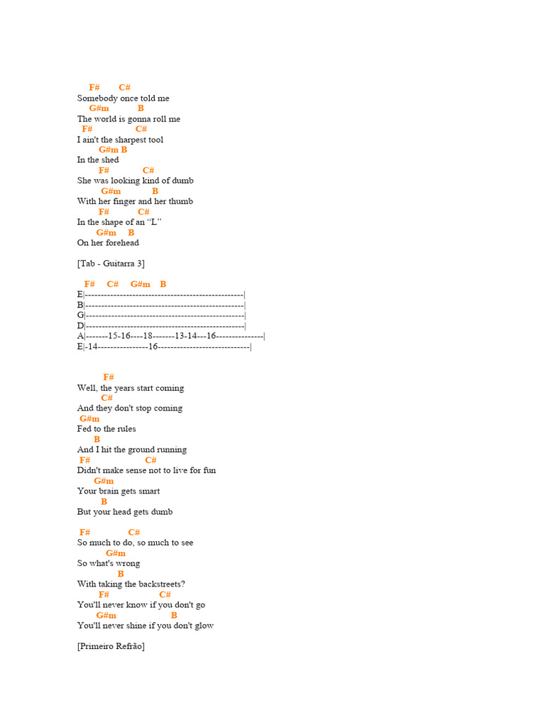 All Star Smash Mouth | PDF