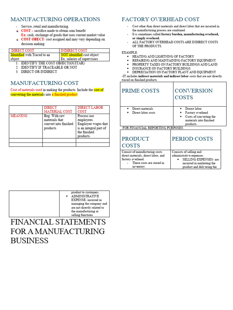 Manufacturing Operations | PDF | Cost | Economies