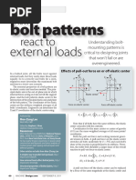 Bolt Pattern Force Distribution - MechaniCalc | PDF | Bending | Beam ...