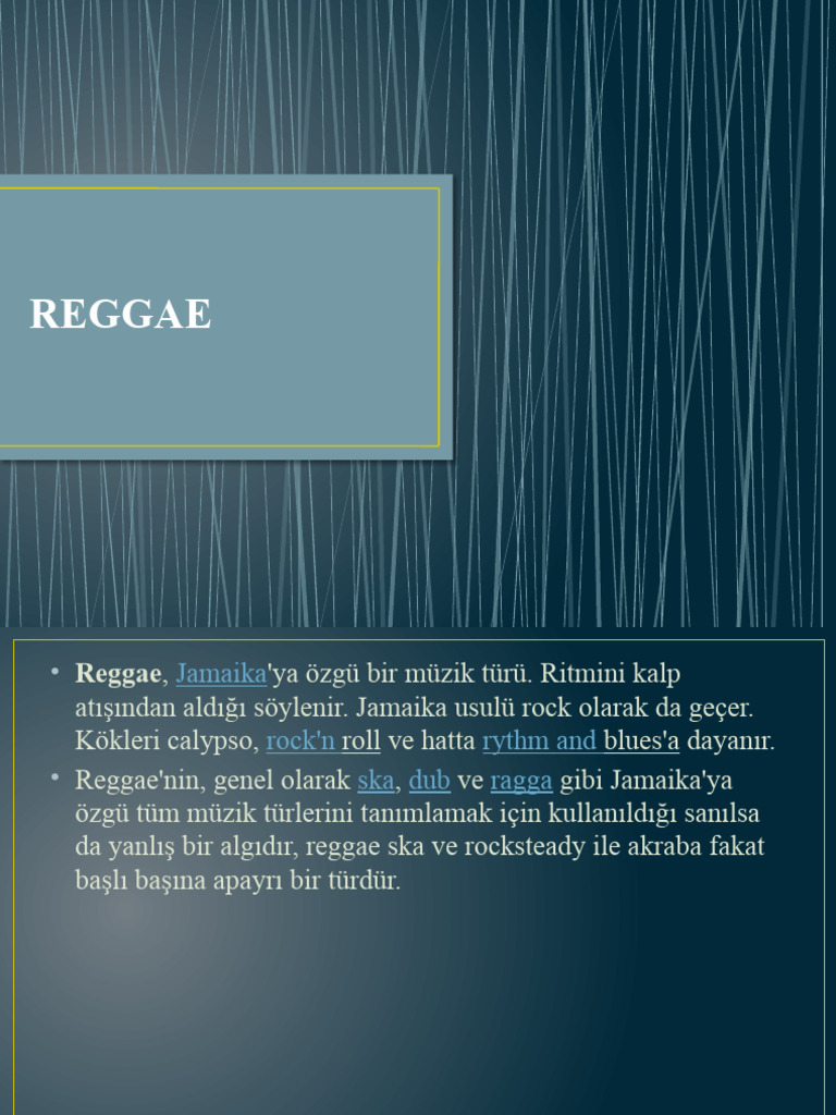 Reggae | PDF