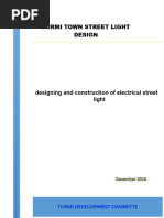 Street Light BOQ & Specification | PDF | Street Light | Electrical ...