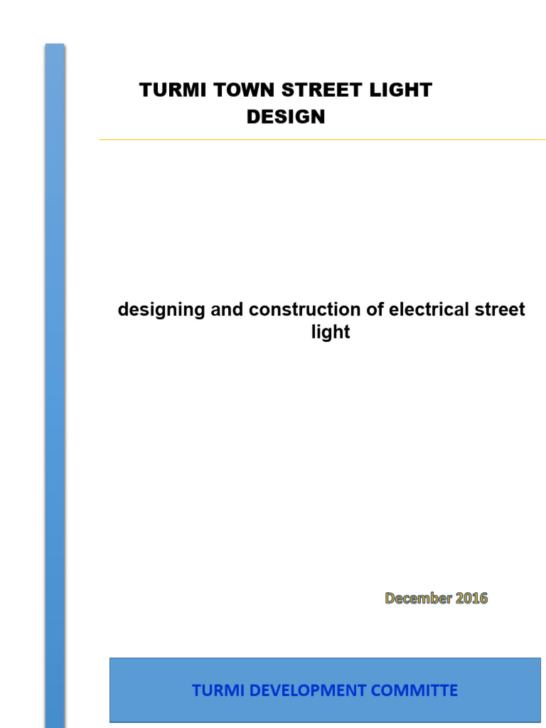 Turmi Street Lighting - 2 | PDF | Light Emitting Diode | Lighting