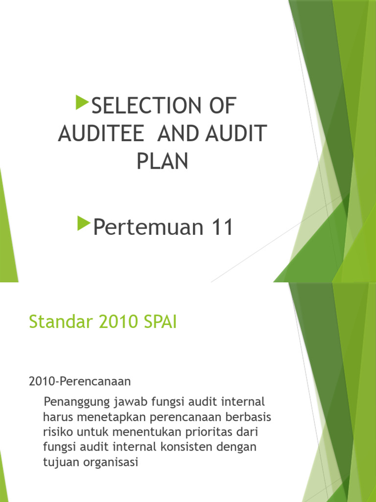 Kuliah 11. Internal Audit | PDF