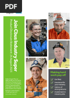 PDS-Personal Australian Super | PDF | Financial Risk | Taxes