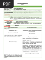 Math and Science Emcee Script | PDF | Teaching Mathematics