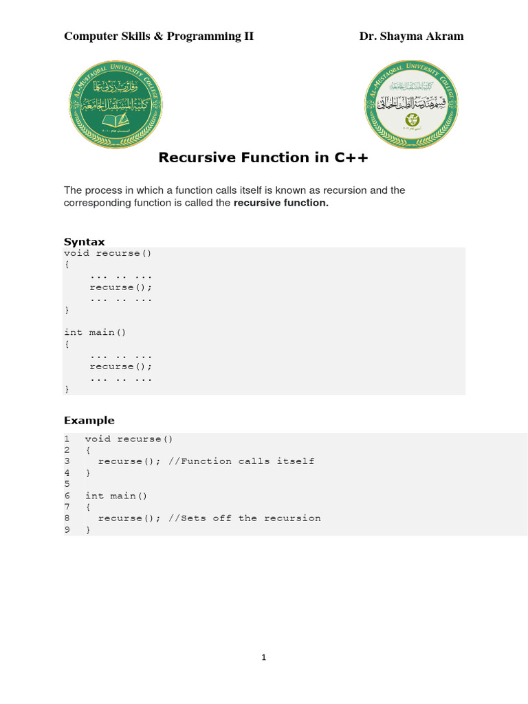 WameedMUCLecture 2021 92917169 | PDF | Namespace | Computer Science
