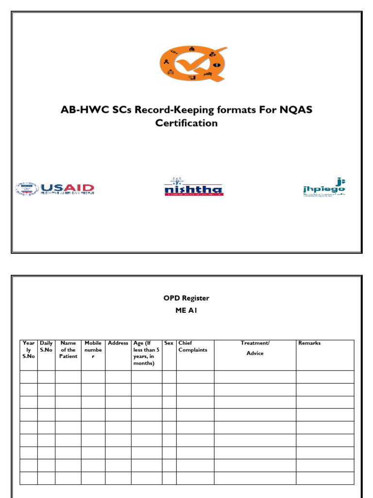 List of Records For HWC Rev01 | PDF | Clinical Medicine | Medical Specialties